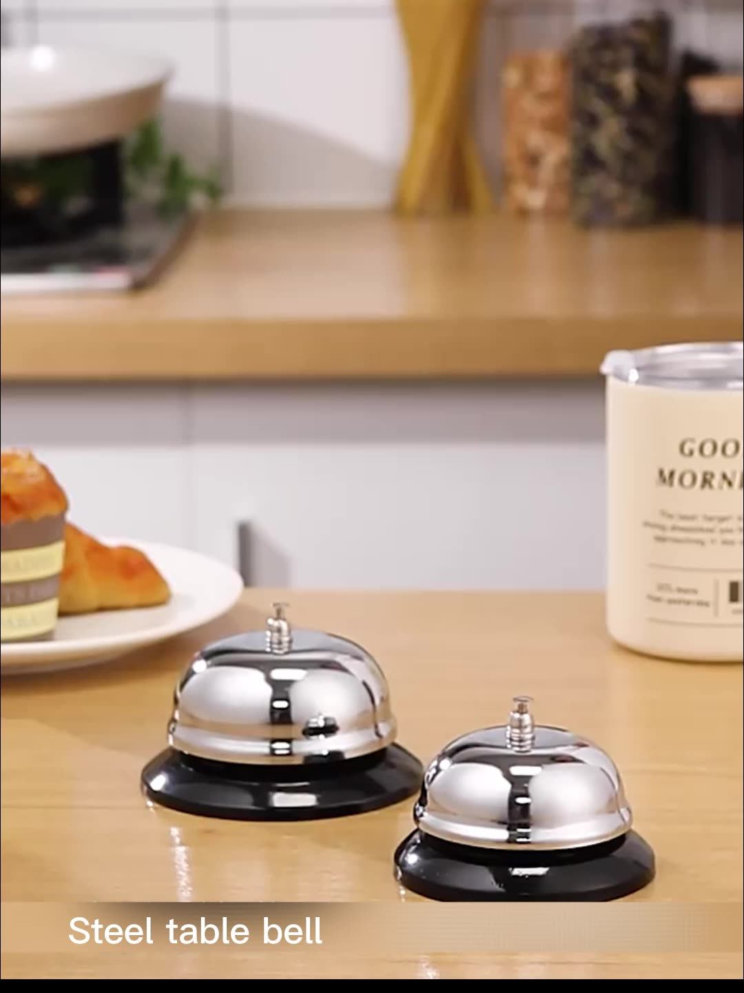 Stainless Steel Call Bell For Restaurant Or Bar - Buy Call Bell,Hotel ...