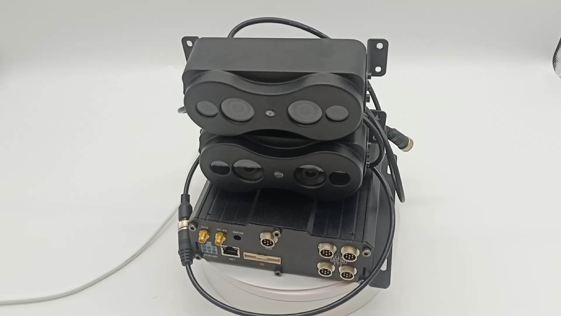 Full Hd 4g Gps Mobile Dvr Camera Security System For Two Doors Bus ...