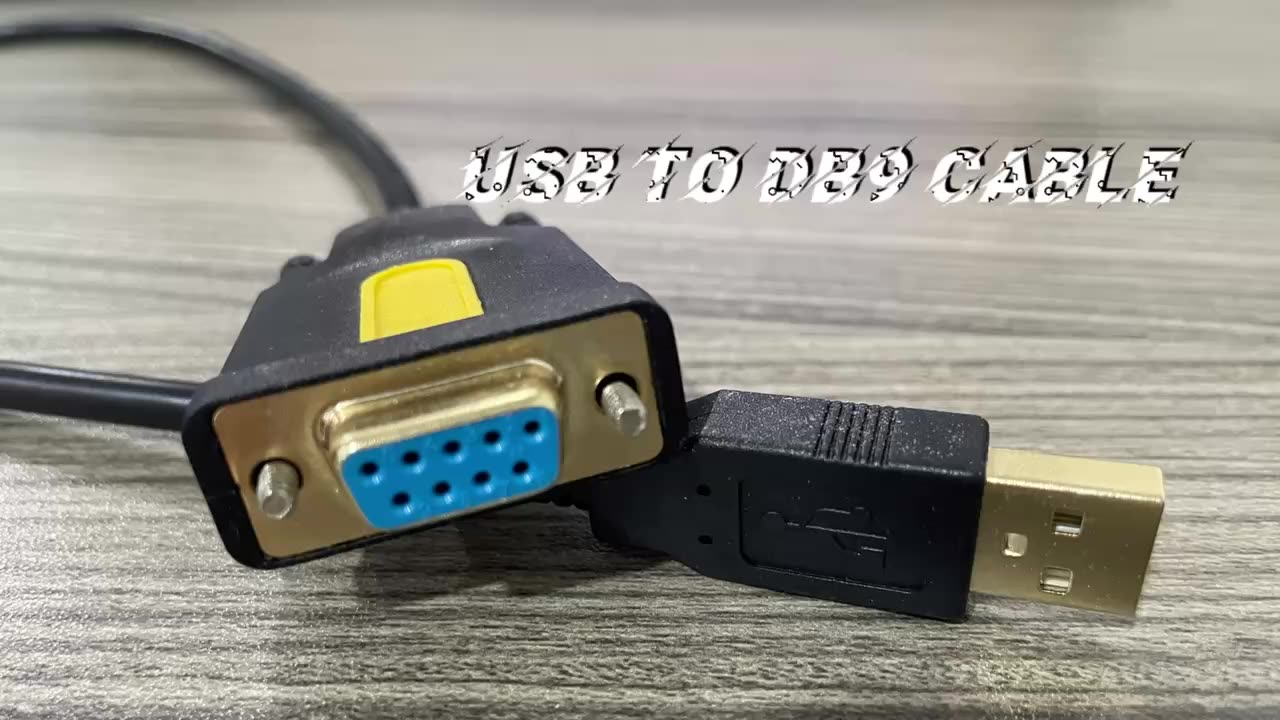 Usb To Rs232 Adapter With Pl2303 Chipset 1.8m Usb 2.0 Male To Rs232 Female Db9 Serial Converter ...