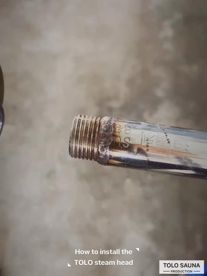 Steam Sauna Aroma Head & Steam Generator Outlet