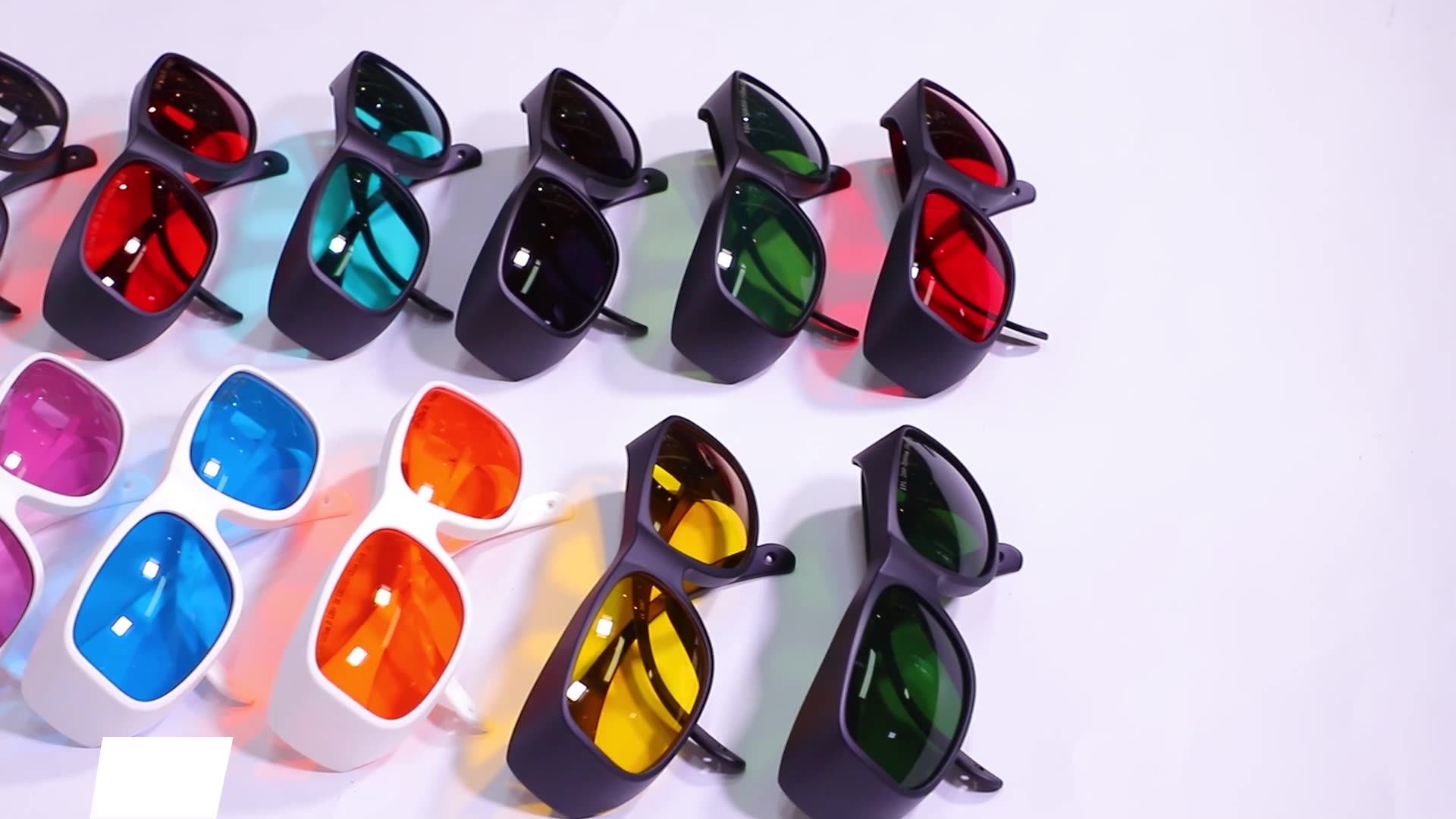 Fit Over 200-2000nm Ipl Eye Protection Safety Goggles Glasses For Ipl ...