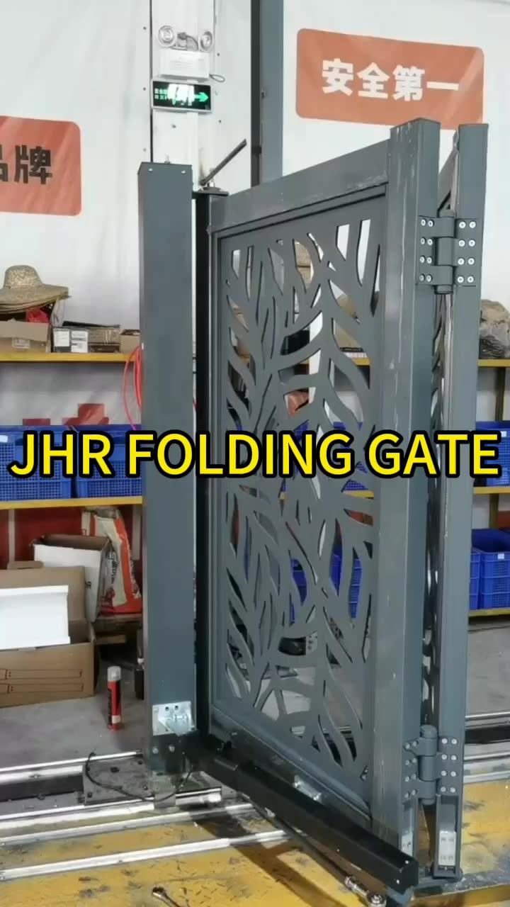Jhr New Model Eco Friendly Automatic Room Gate Designs Colapsible Gate ...