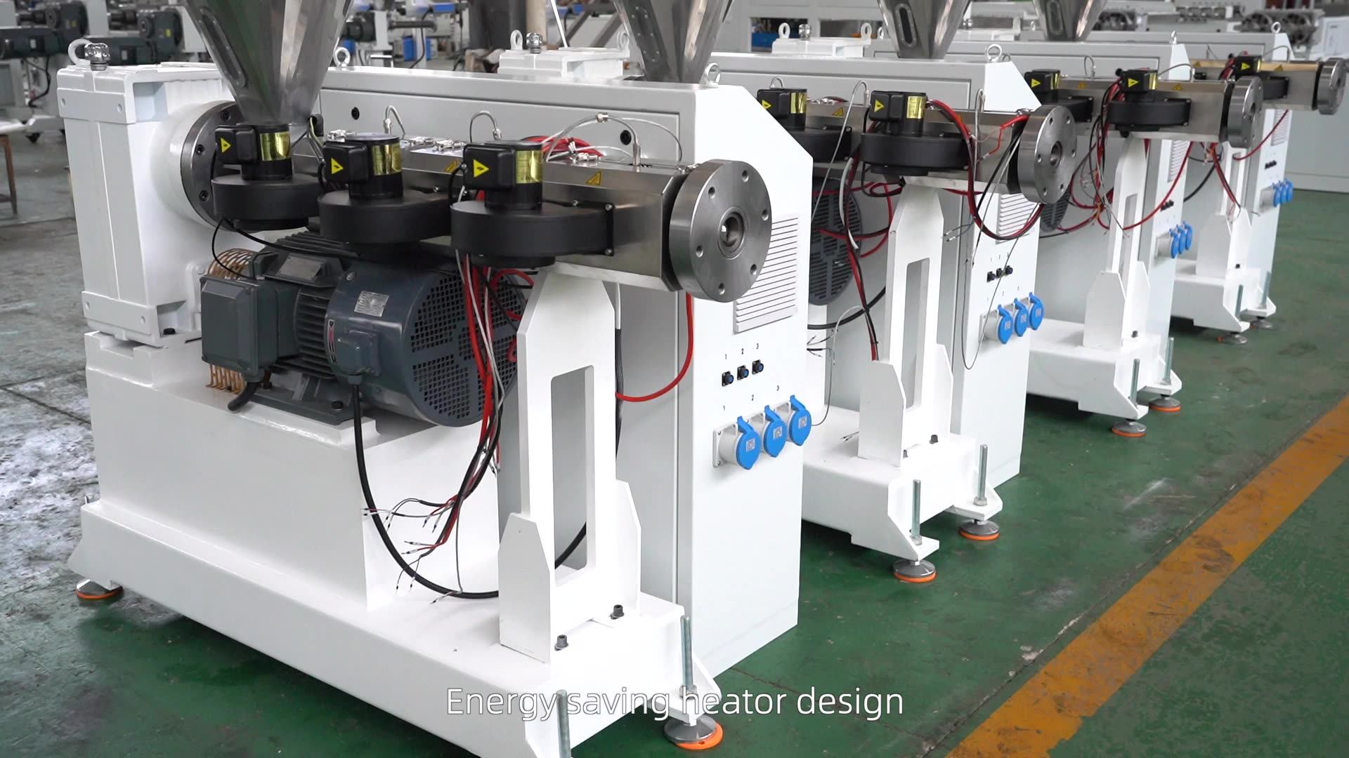 Plastic Compounding Extruder Make Pvc Drainage Sewage Underground Pipes ...