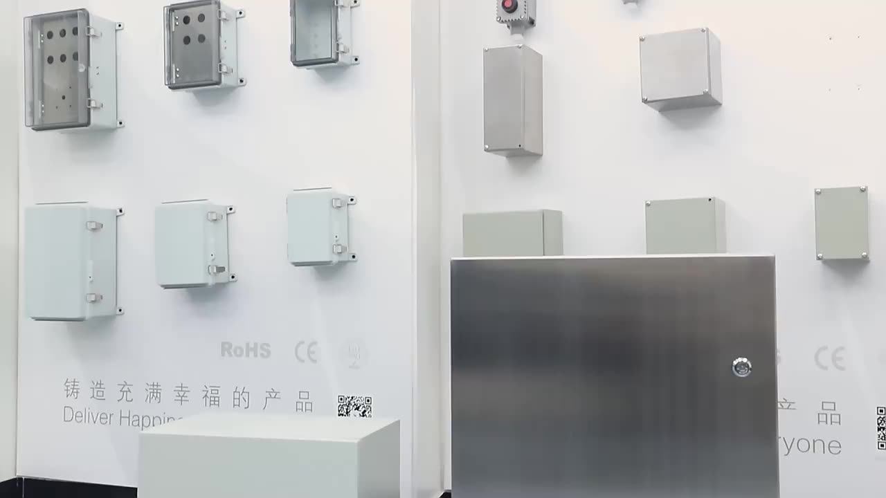 Saip Plastic Box Manufacturer Custom Enclosure Control Box With Clear ...