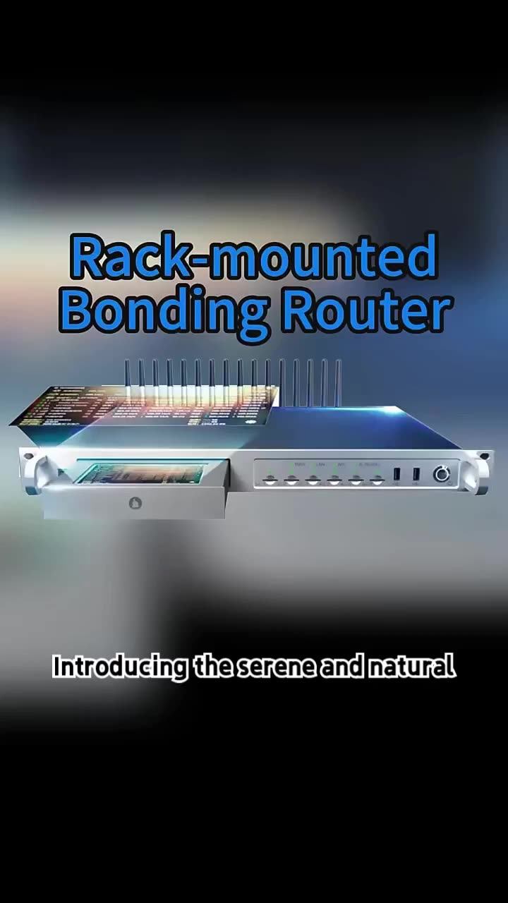 4g/5g Bonding Rack Router With Lte Cat Support And 1000mbps Maximum Lan ...