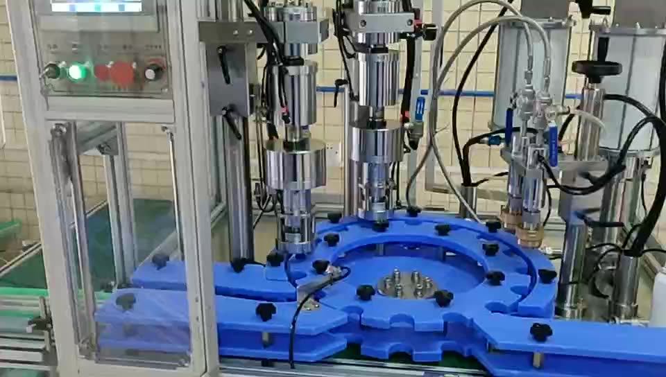 Automatic Bov Bag On Valve Aerosol Filling And Sealing Machine For ...