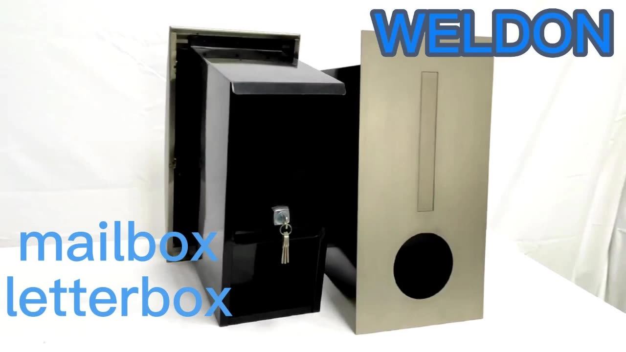 Custom Modern Smart Outdoor Wall Mounted Secure Lockable Stainless ...