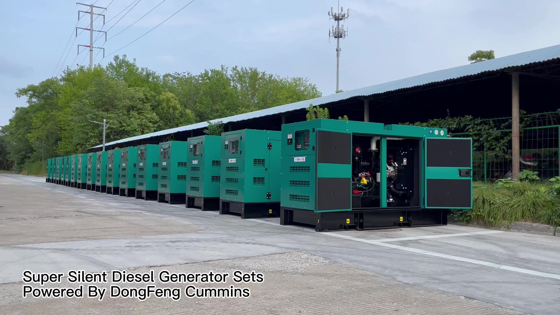 220 Volt Powered By Cummins Engine 4bt3.9-g2 40 Kva Grupo Electrgeno De ...