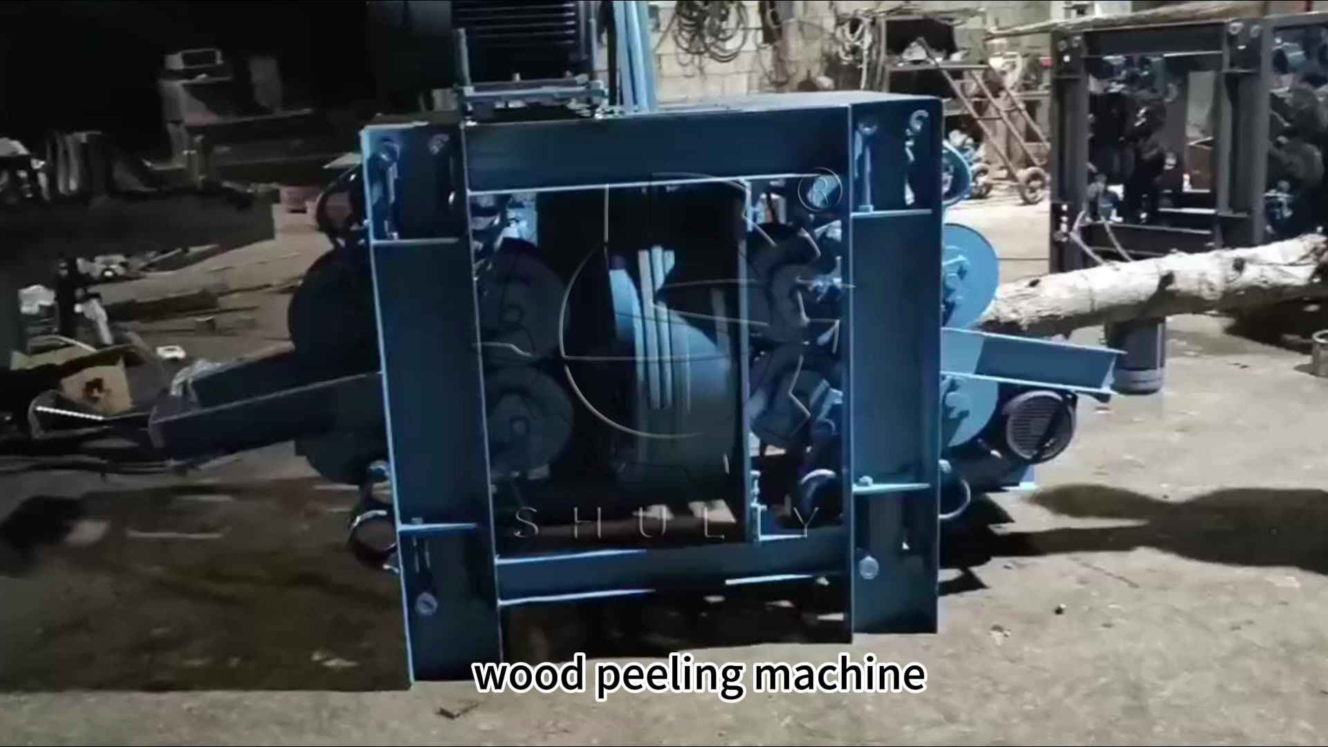 Portable Wood Stripper/wood Skin Stripping Machine/wood Debarker - Buy ...