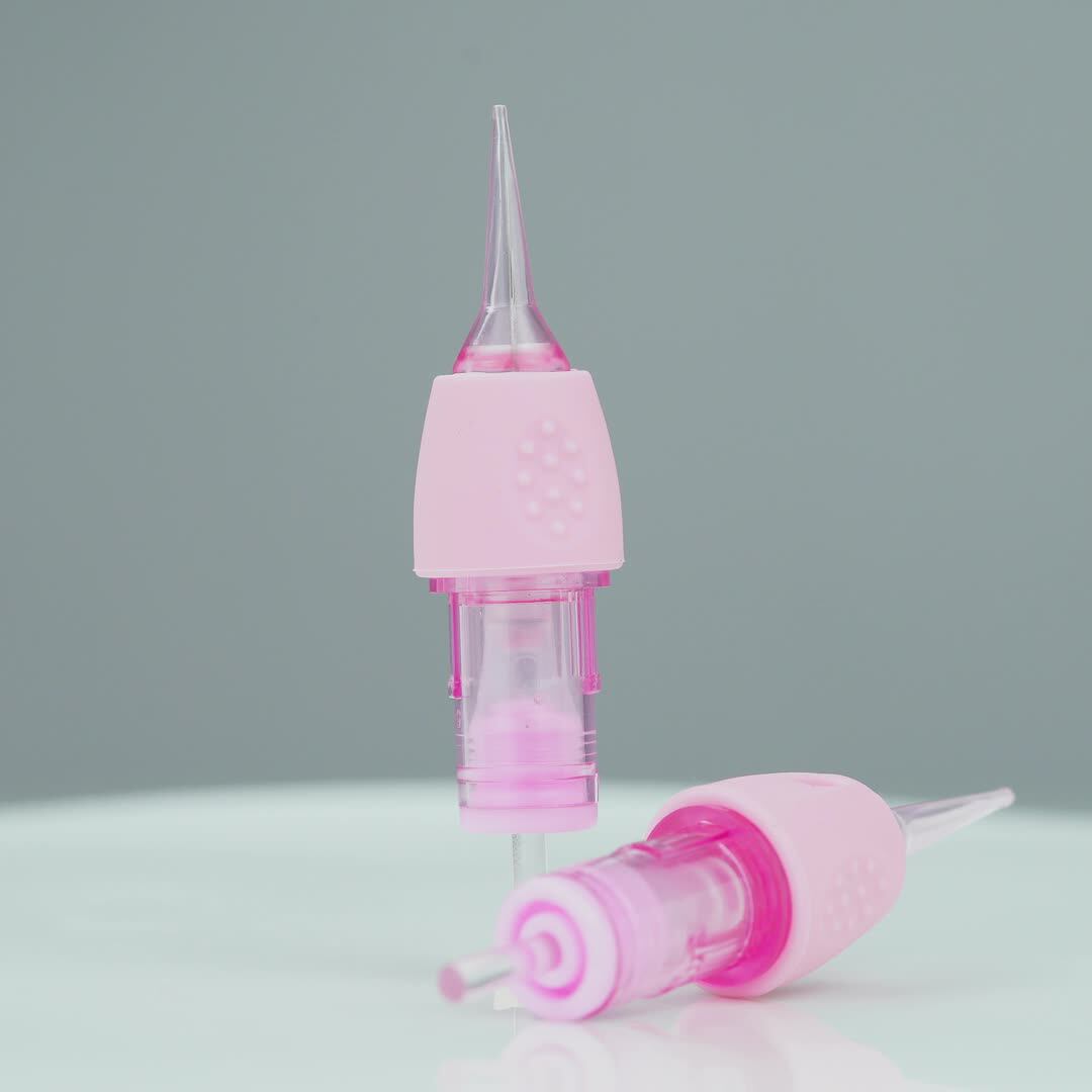 Professional Universal Type Thunderlord Permanent Makeup Needle Pink ...