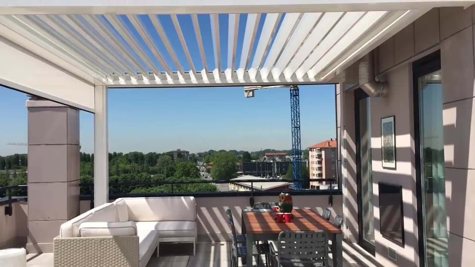 3x5 Balcony High Quality Aluminum Outdoor Pergola Trellis - Buy Outdoor ...