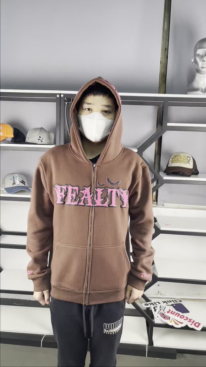 Benutzer Definierter Hersteller Y2k Herren Französisch Terry Baumwolle ...