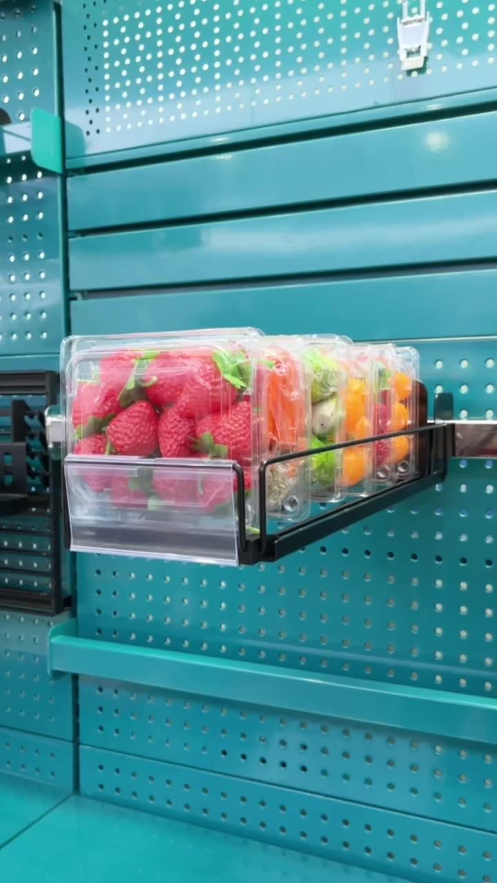 Supermarket Shelves Shelf Drink Pusher Organizer Pusher Convenience ...