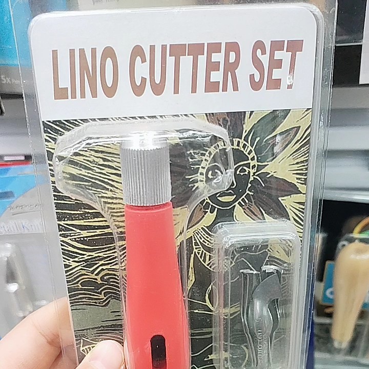 Worison Lino Block Cutting Rubber Stamp Carving Tools Linoleum Cutter 6 ...