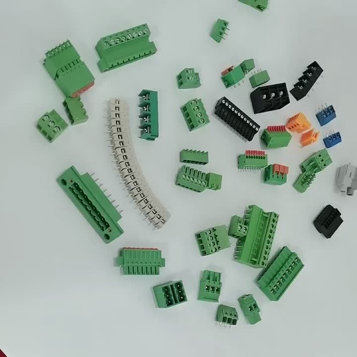 Pluggable Pcb Plug-in 3.81mm 5.08mm 7.62mm Terminal Block Pcb Earth ...