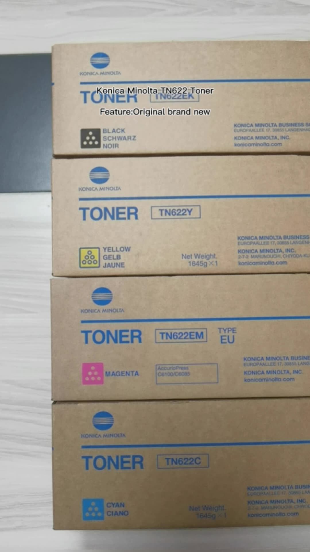 A5e7150/250/350/450 Eu Version Genuine For Bizhub C1085 C1100 C6085 ...