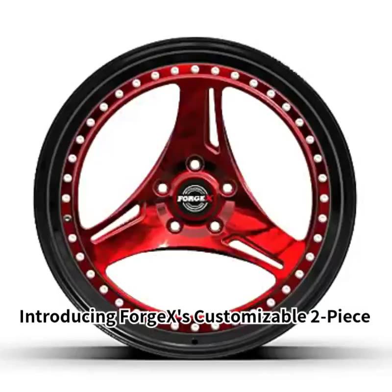 Customizable 2-piece Forged Alloy Wheels 18-24 Inch With 5x110/114.3 ...