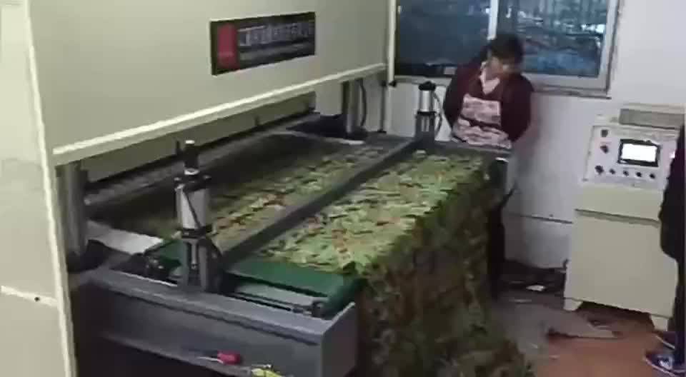 Hydraulic Camouflage Fabric Cloth Die Cutting Machine - Buy Camouflage ...