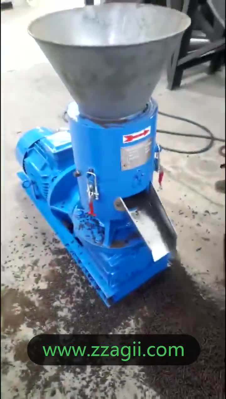 Ce Certificated Home Use Mini Flat Die Pelletizer Small Wood Pellet ...