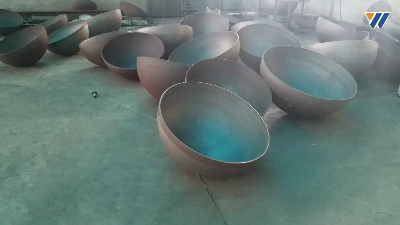 6mm Thickness Large Metal Half Sphere Bowl 500mm 900mm 1000mm 20'' 36 ...