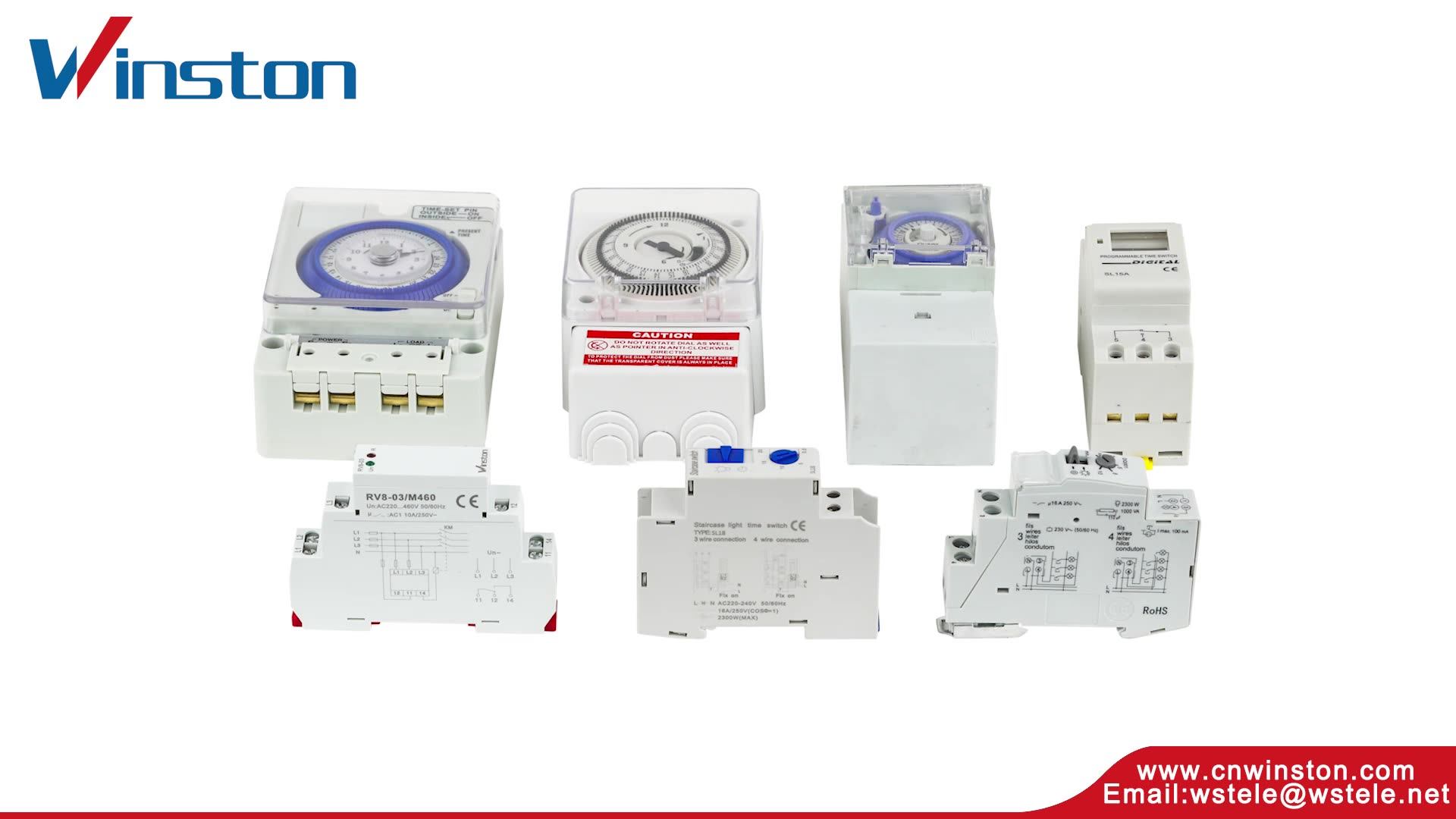 Tb-35 Digital Analog Mechanical Delay Timer Switch Without Battery ...