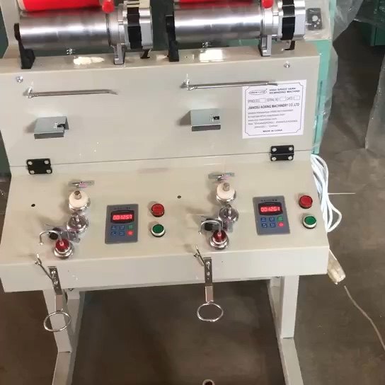 2 Heads Yarn Rewinder Machine Thread Rewinding Yarn Winding Machine ...