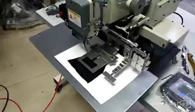 2010 Dahao System Automatic Label Attaching Industrial Sewing Machine ...