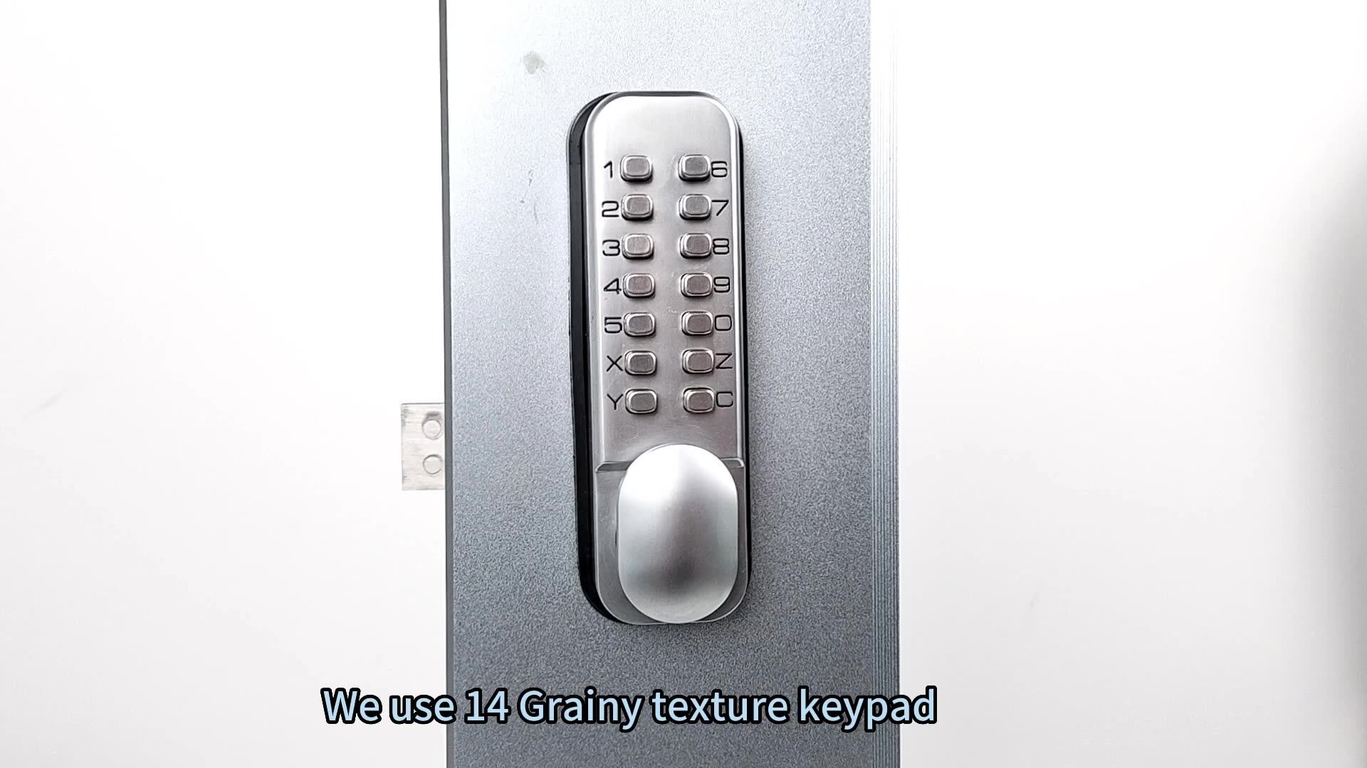 Keyless Courtyard Security Door Iron Door Lock Zinc Alloy 2 3g ...