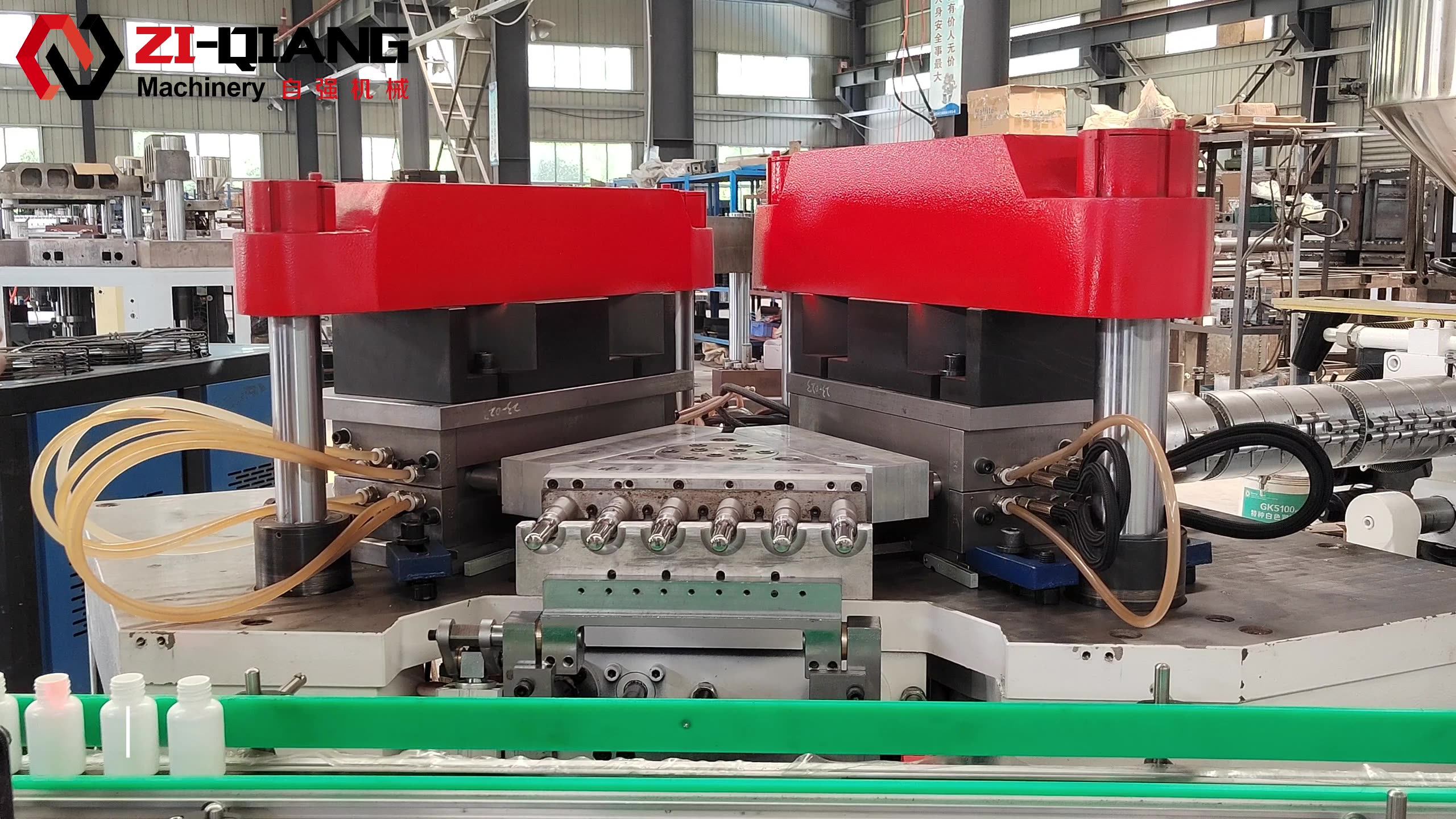Zq110 Fully Automatic Injection And Blowing Machine With Servo Rotation ...