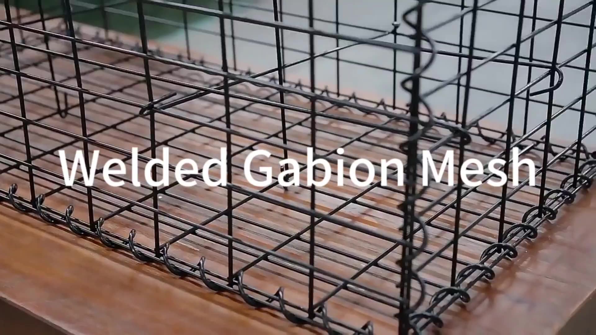 Gabion Baskets 4-6mm Diameter 50 *100mm Mesh Size Hot Dipped Galvanized ...