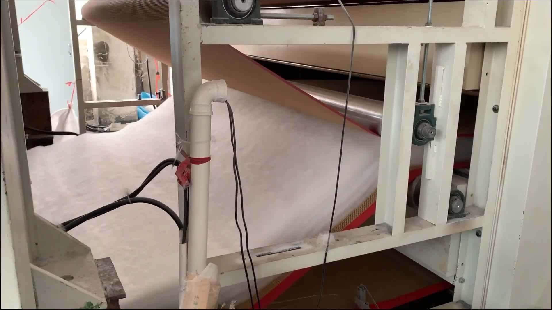 Hard Thermal Bonding Polyester Wadding Production Line - Buy Hard ...