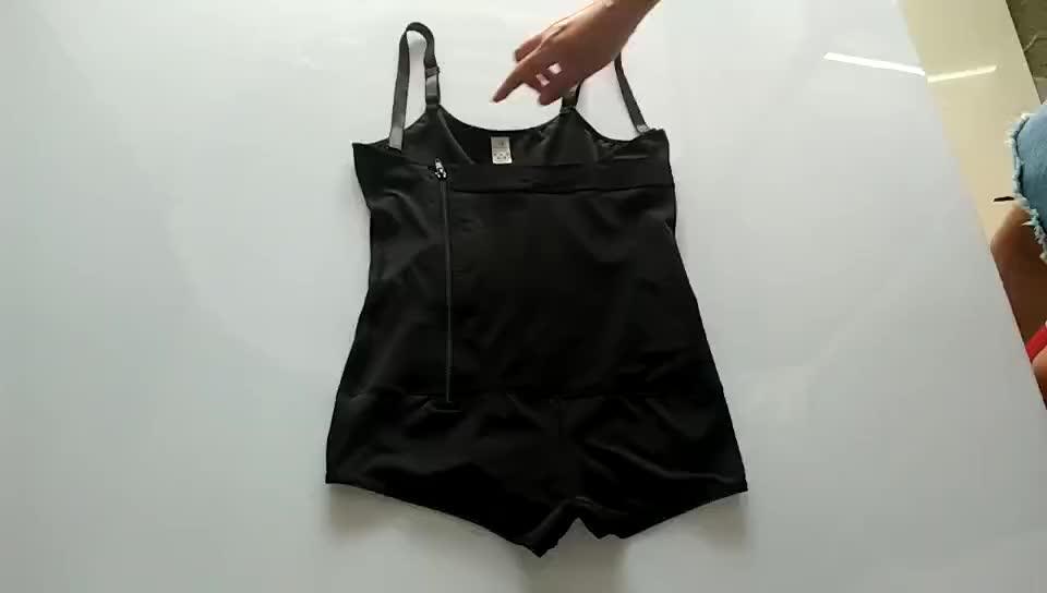 Plus Size Women Fajas Full Body Shapewear Underbust Slimming Mid Thigh ...