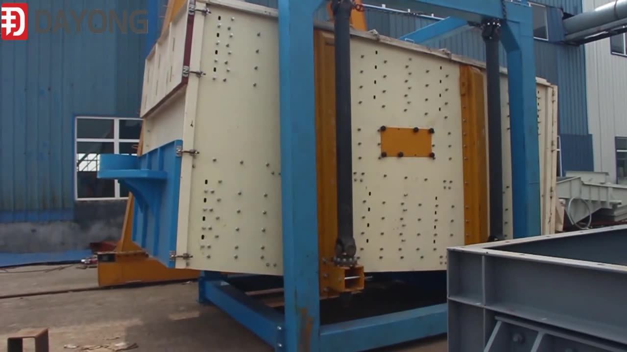 Square Gyratory Vibrating Screen / Square Swing Screen Machine - Buy ...
