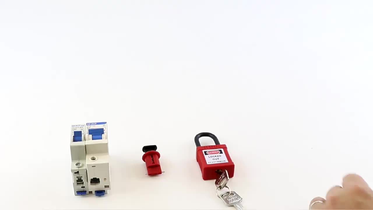 Safety Miniature Circuit Breaker Locks Pin Out Wide Lockout - Buy ...