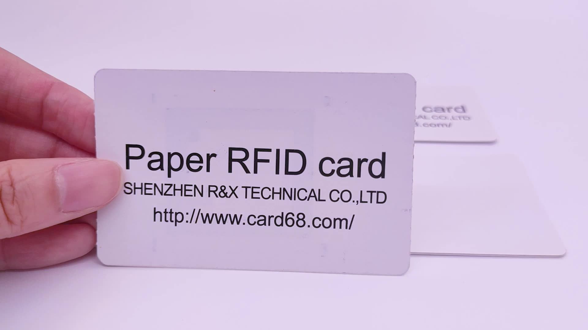 Nfc Paper Card Paper Ticket For Access Control Identification Rfid ...