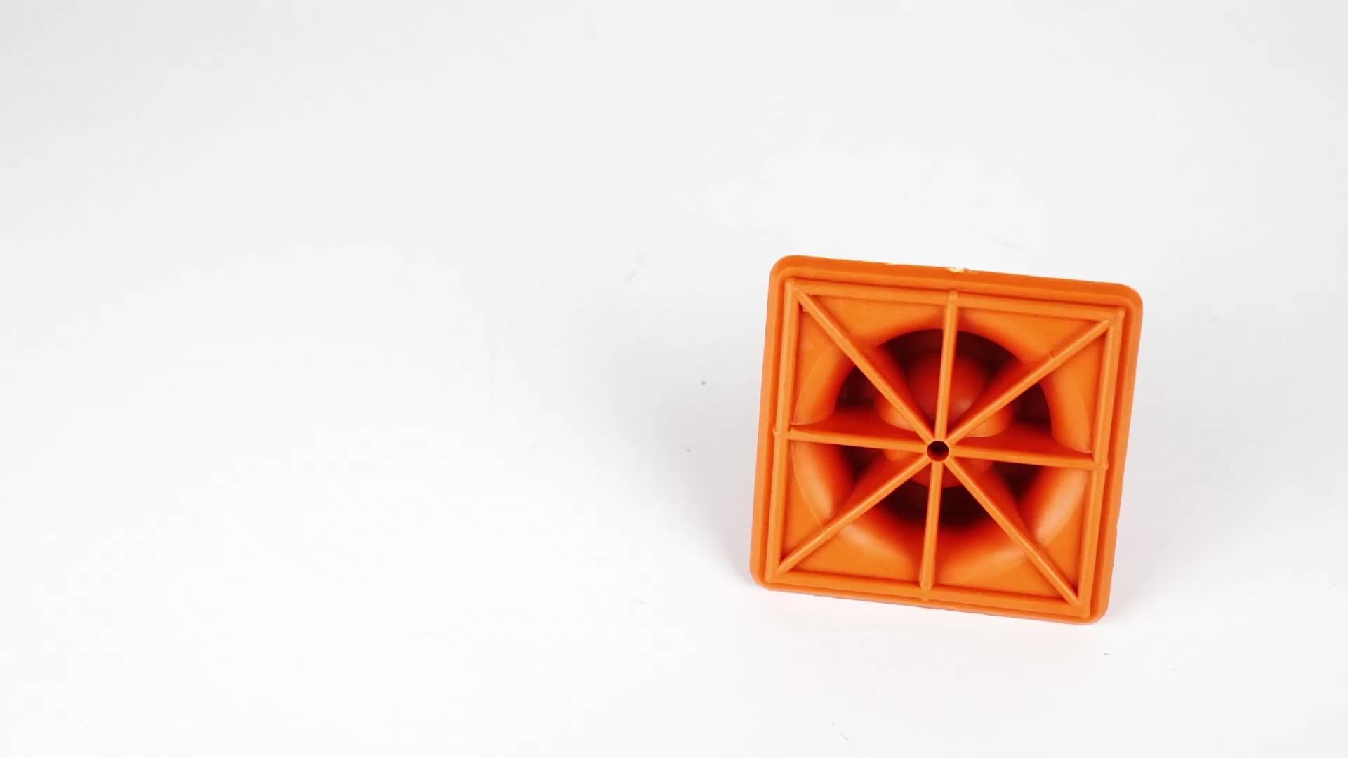 High Quality Reinforced Concrete Square Protective Plastic Rebar End ...