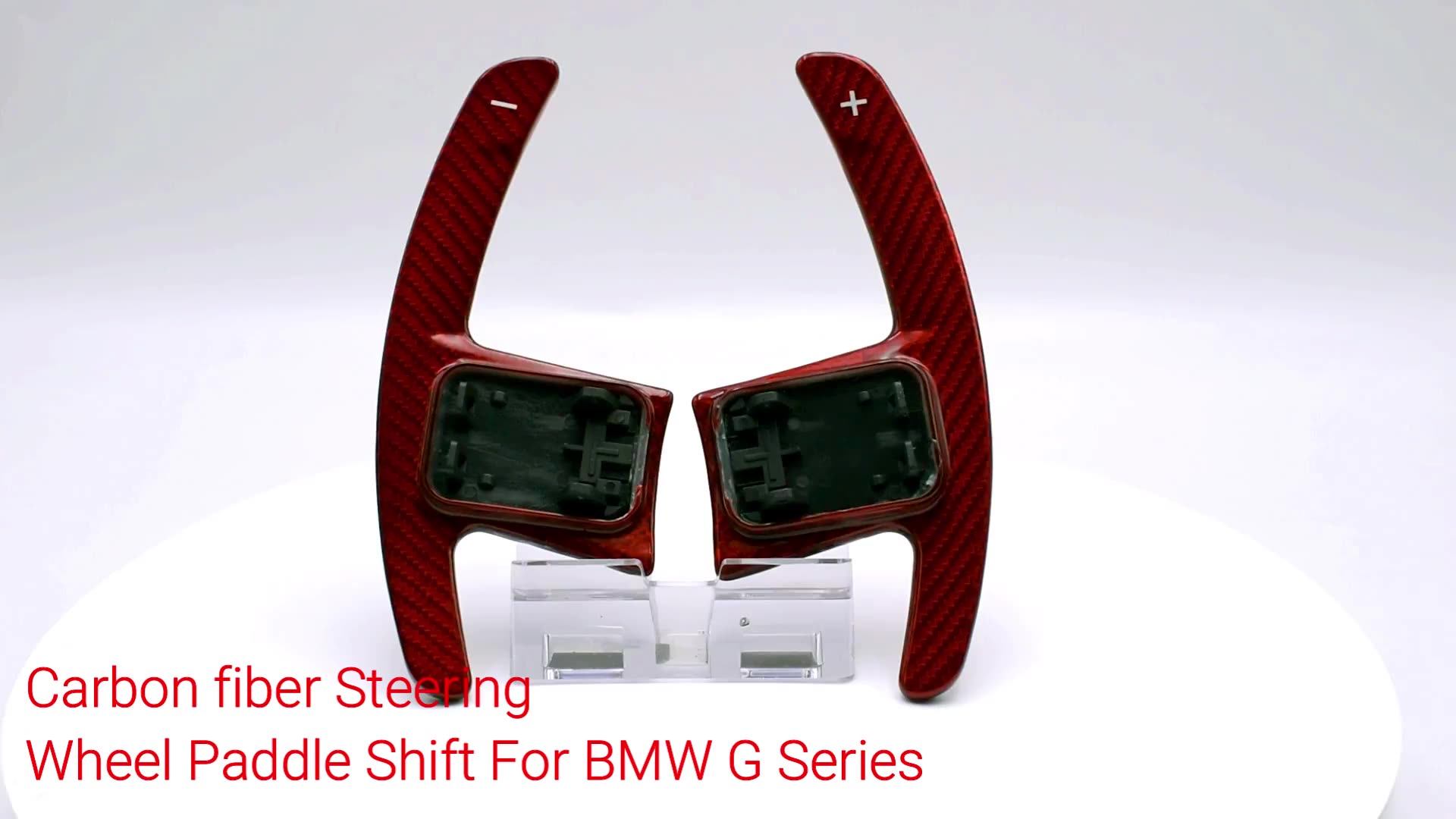Replacement Style Carbon Fiber Paddle Shift Paddle Extenders For Bmw ...