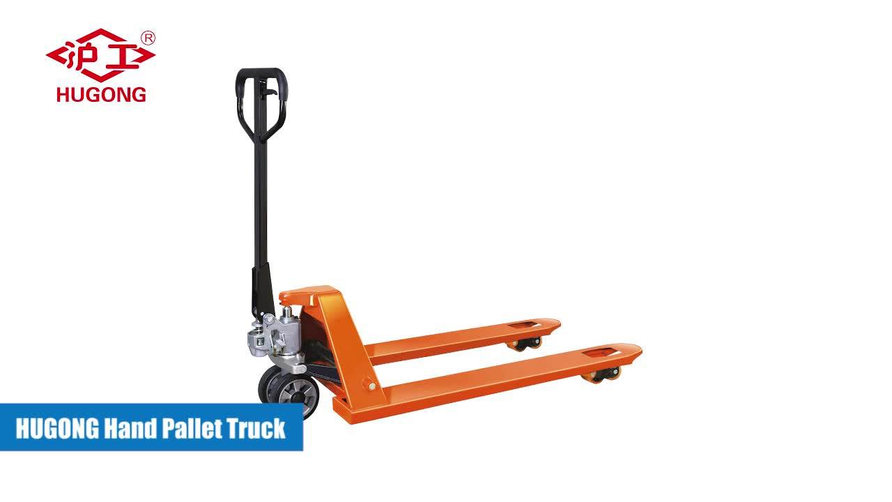 3t Hand Pallet Truck Trolley Warehouse Hydraulic Lifter Manual Pallet ...