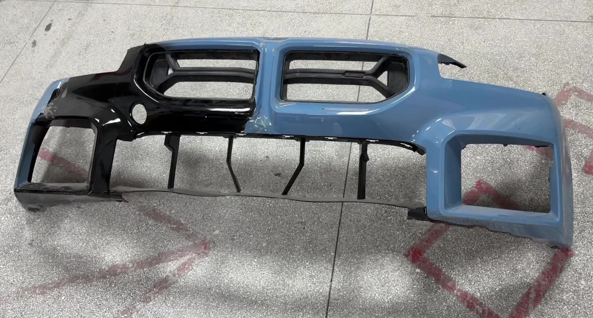 Csl Style Double Side Carbon Fiber M2 G87 Grill Front Bumper Grille ...