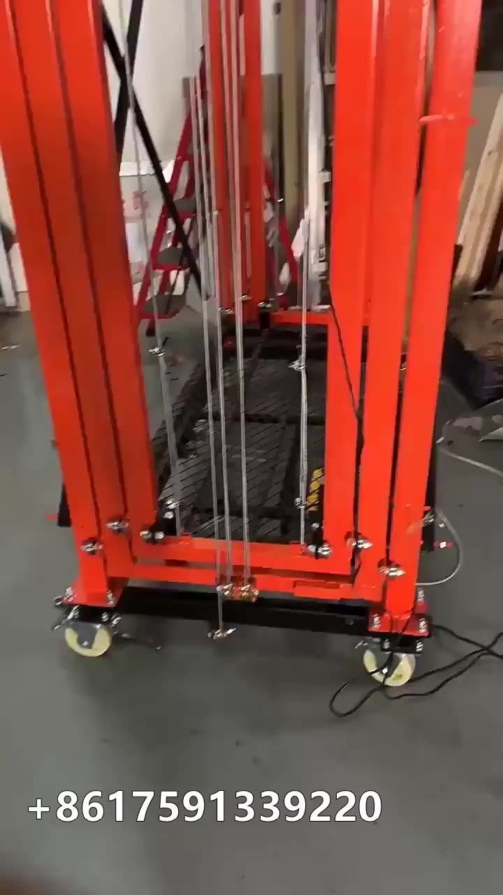 Electric Lifting Scaffold Mobile Foldable Small Lifting Platform ...