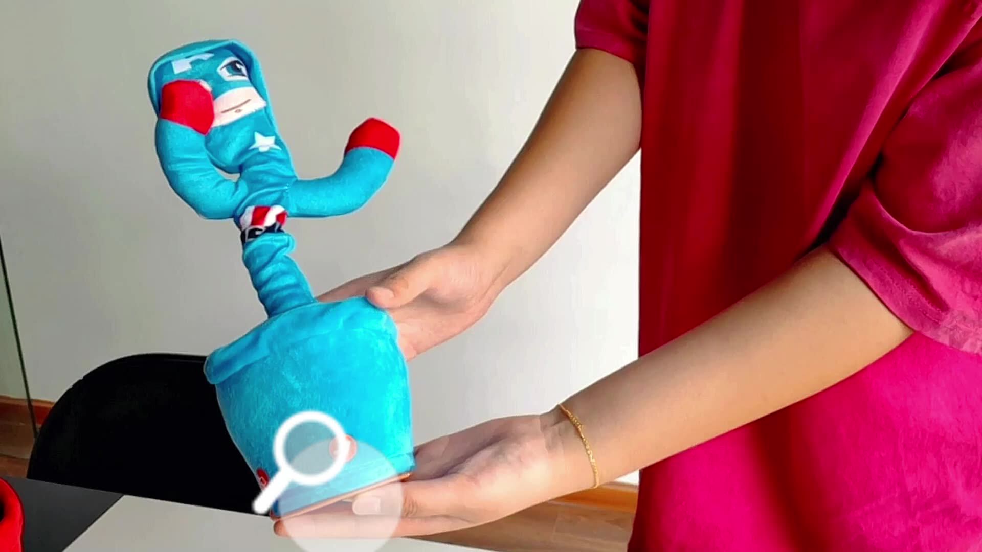 Baby Dancing Cactus Toy Dancer Artificial Fake Jouet 120 Songs Dancing ...