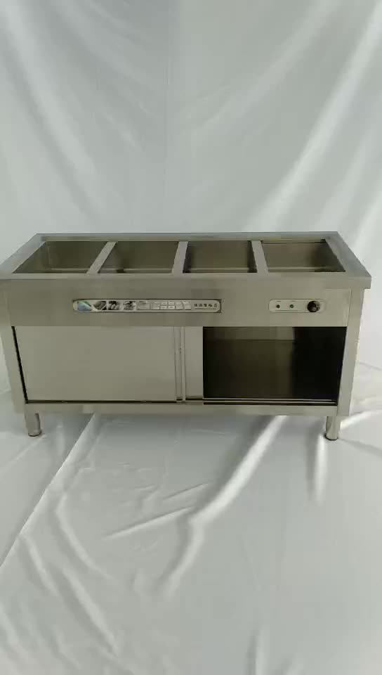 Restaurant Kitchen Cabinet Stainless Steel Dish Heating Plate Warmer ...