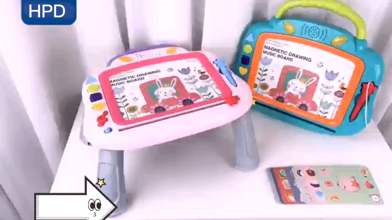 Magnetic Drawing Board Set Magnet Doodle Pad Children Learning Writing ...