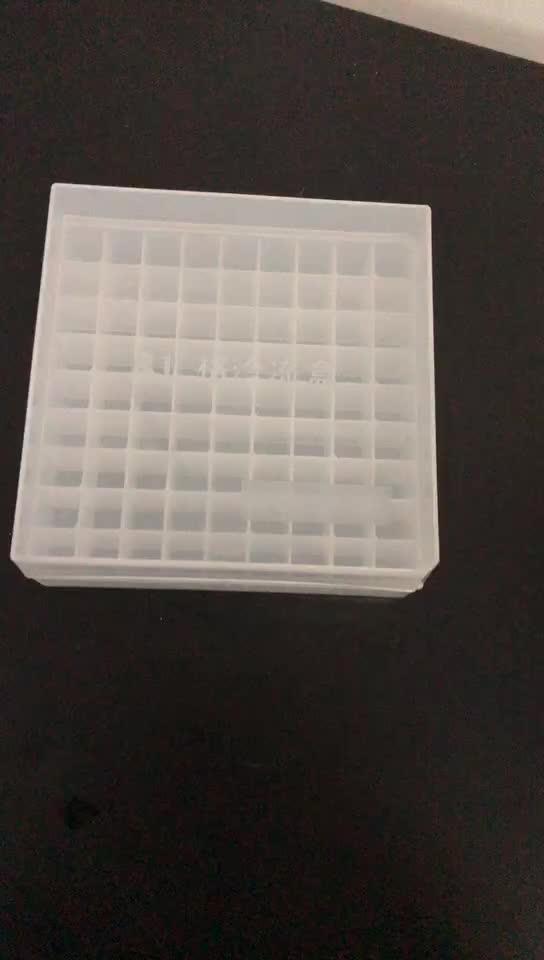 Reversable Plastic Cryo Cryovial Storage Box For Vials - Buy Cryo Vial ...