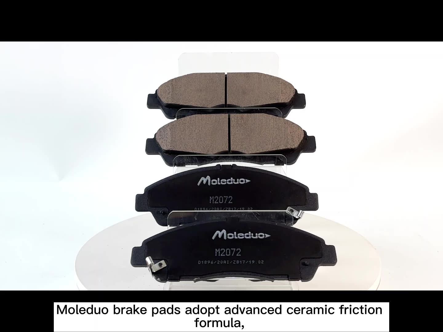 M2072 D1896 D1280 D1378 D1772 22972580 Anti-noise Shim Fmsi Pad Brake ...