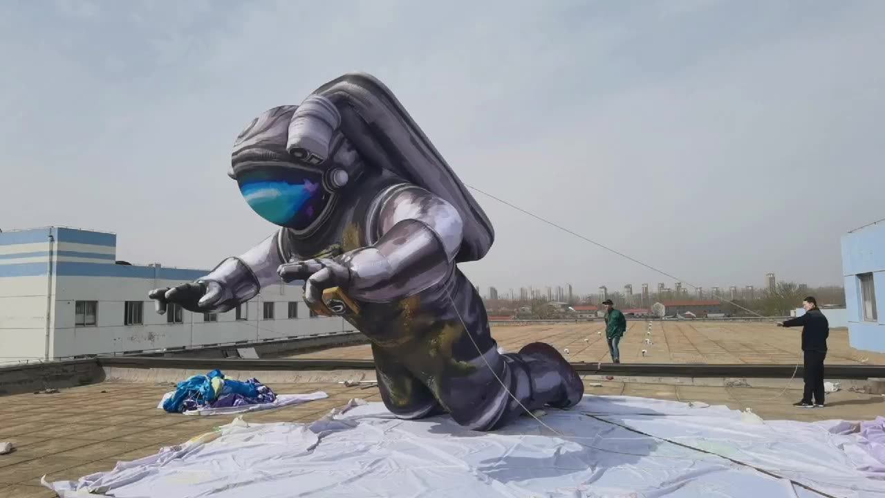Custom Inflatable Cartoon Model Inflatable Astronaut Inflatable ...