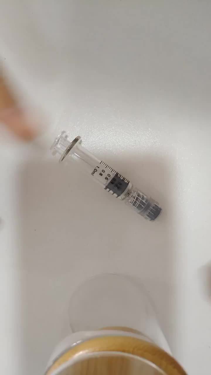 Glass Syringe Pfs With Luer Lock 1ml Luer Lock Glass Syringe - Buy ...