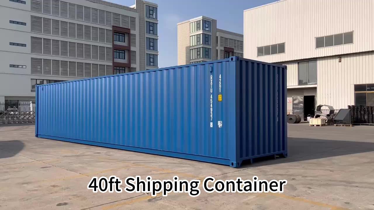 40ft High Cubic Iso Shipping Container Manufacturer Brand-new 20' Or 40 ...