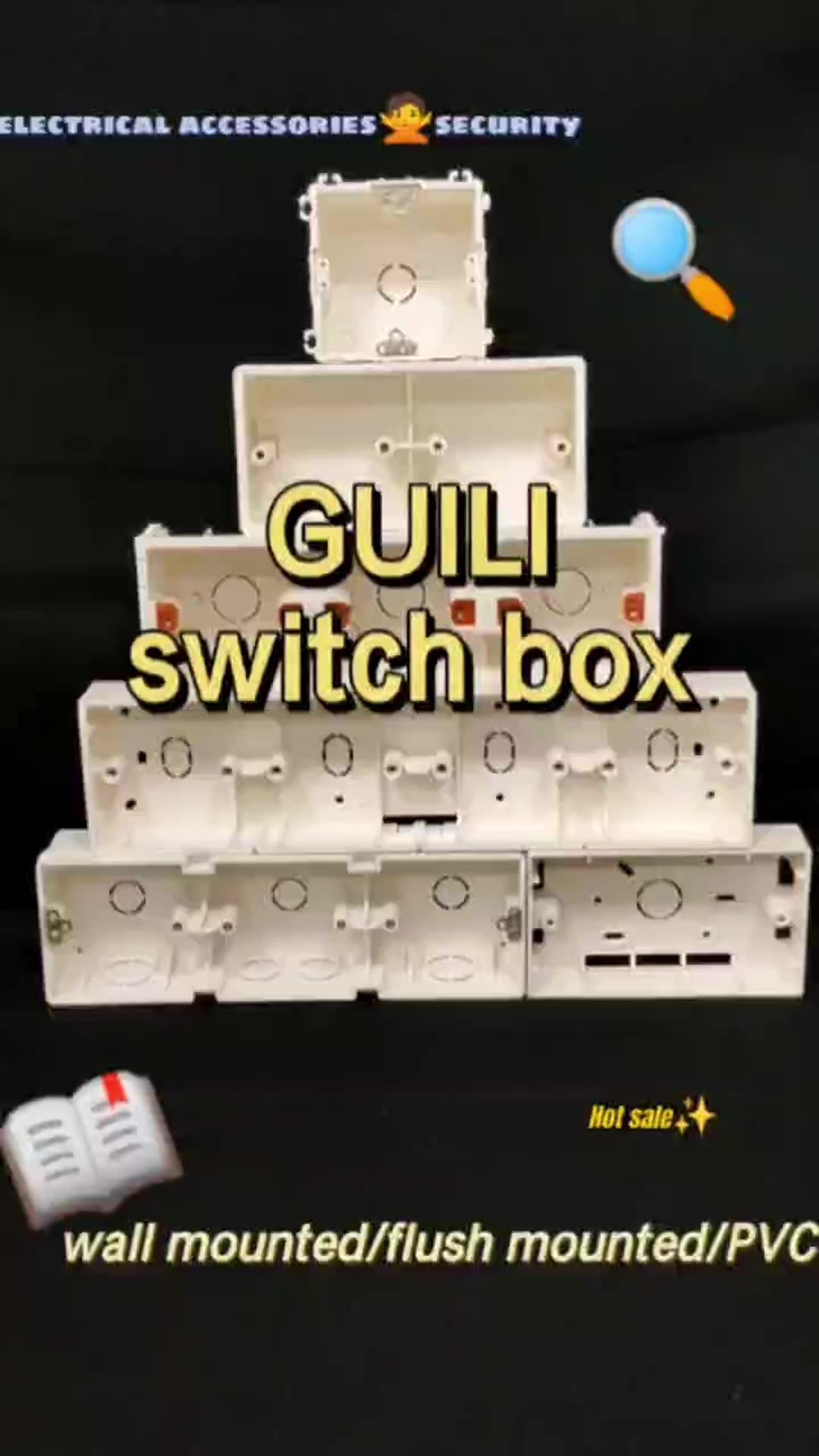 Single Surface Electrical Box Pvc Waterproof Wall Socket Cover ...