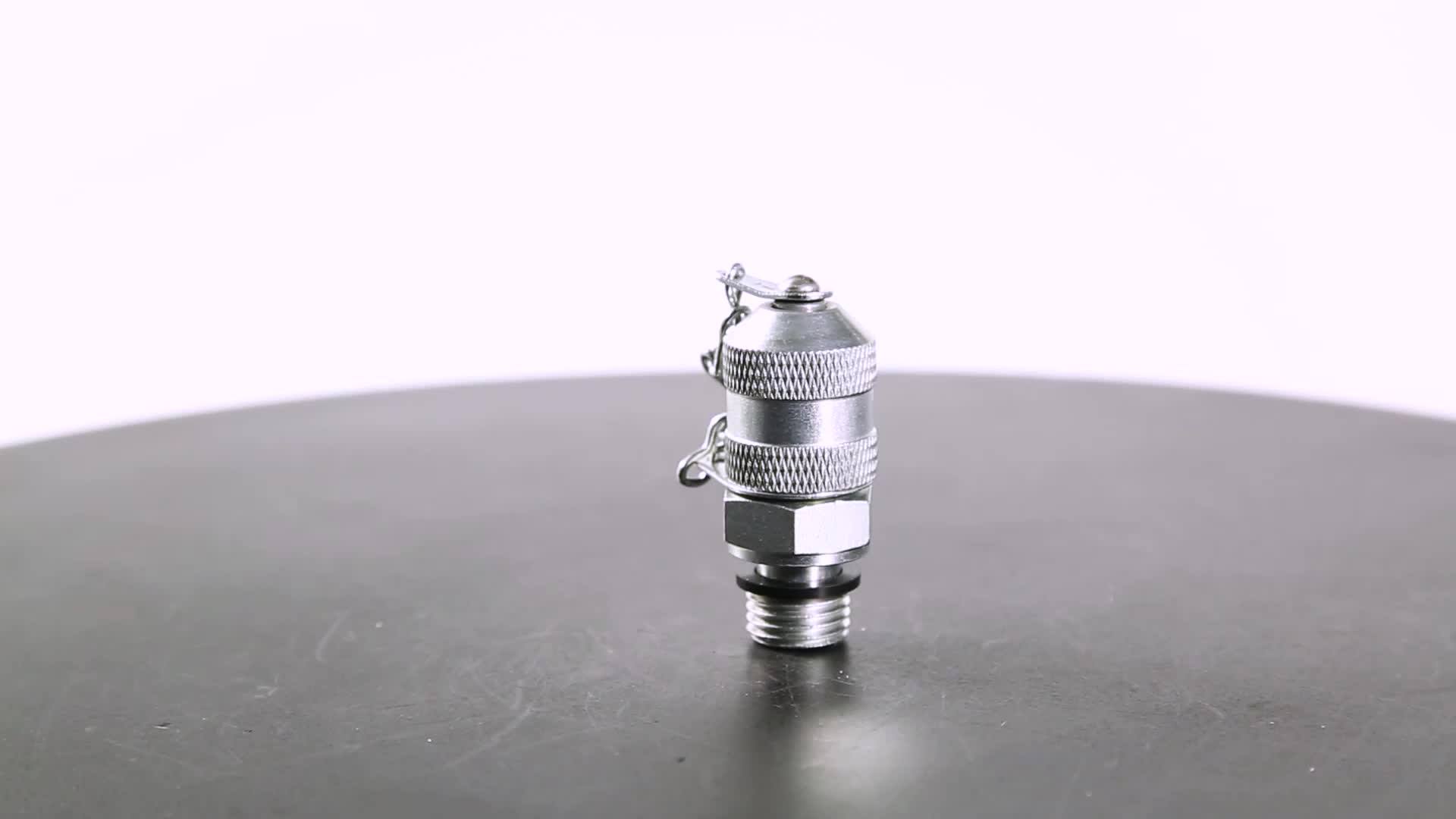 63bar Test Point Couplings 1/4'' Npt Male And Female Thread Connection ...